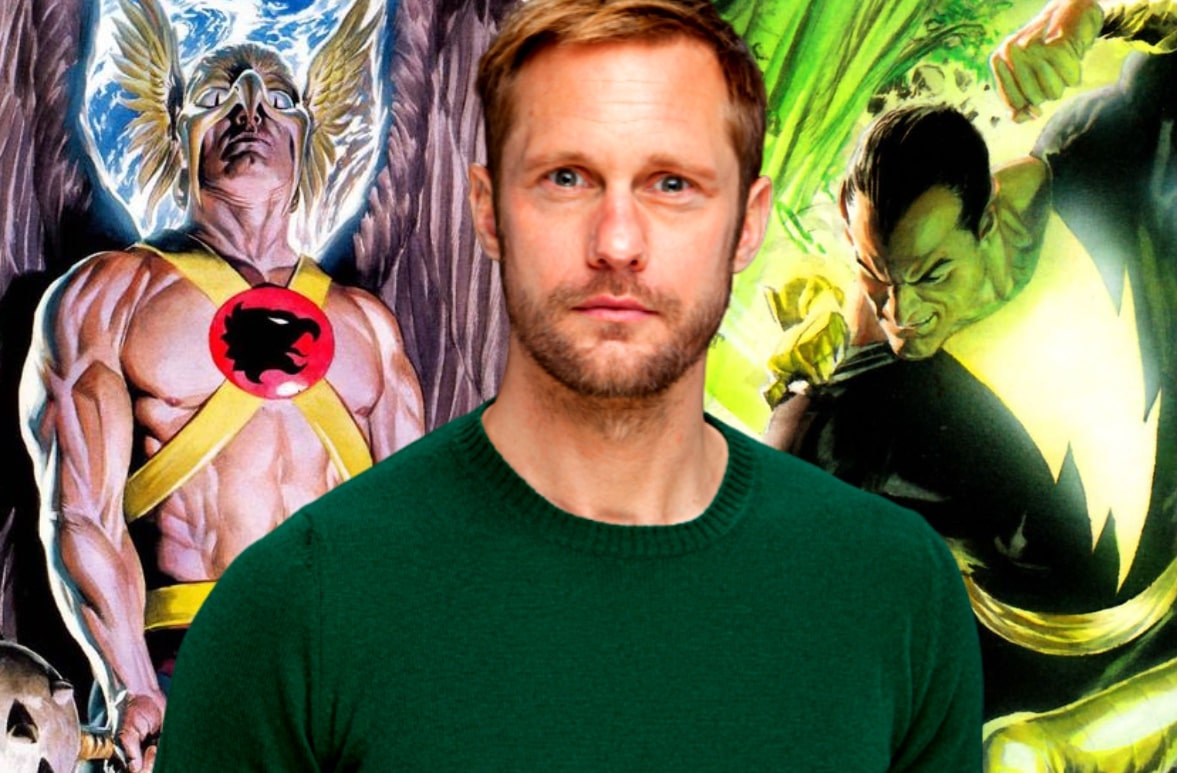 RUMOR: WB Considering Alexander Skarsgard For Hawkman In ‘Black Adam ...